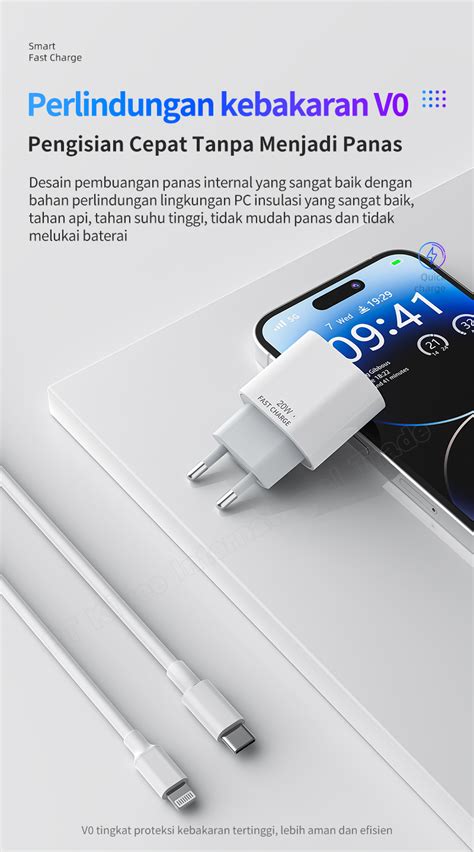 Jual BASIKE Kabel Charger IPhone Fast Charging Type C PD 20W Kabel Data Type C To Lightning