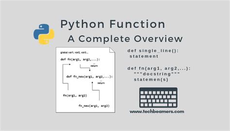 Learn How To Create A Python Function And Use The Def Keyword Follow