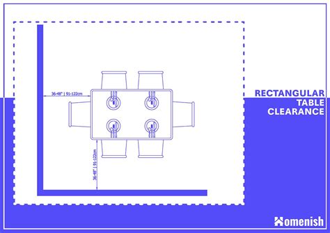 Guide To Standard Rectangle Table Sizes With Drawings