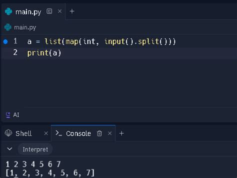 Python 파이썬 입력값을 리스트로 변환하기
