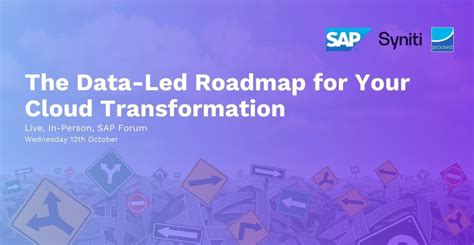 Ian Hill On Linkedin Syniti Proceed Data Led Roadmap For Your Cloud Transformation