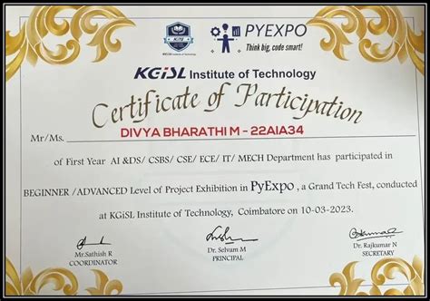 Divya Bharathi Manoj Kumar On Linkedin Pyexpo Python Techinnovation