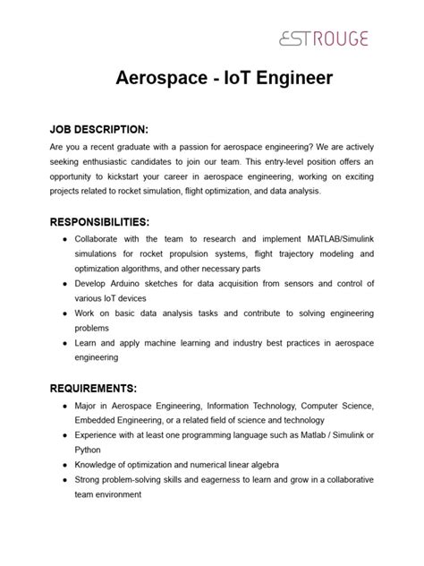 Er Jd Aerospace Iot Engineer 2023 Pdf Engineering Mathematical Optimization