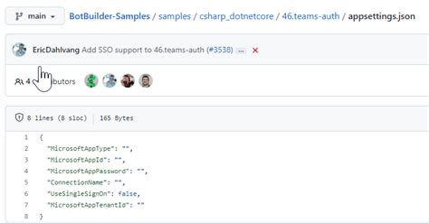bot not authorizing on teams · issue 6479 · microsoft botbuilder dotnet · github