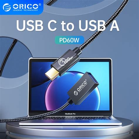 ORICO USB C To USB A OTG Adapter Type C Converters Male To Female Cable Adapter For MacBook Pro
