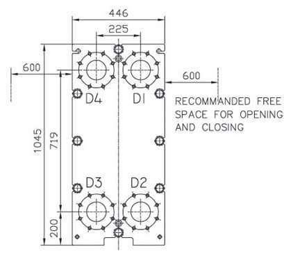 M10M Gasketed Plate Heat Exchanger Manufacturer Supplier China
