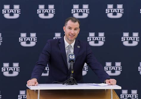 Utah State Basketball What Danny Sprinkle Said In First Presser