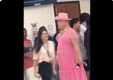 Watch Texas Teacher Placed On Leave For Wearing Womens Clothing