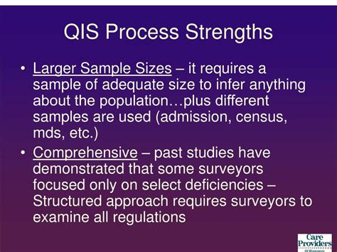 Ppt The Quality Indicator Survey Process Qis Powerpoint