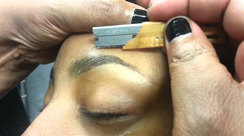 Straight Edge Razor Eyebrows At Gail Pagano Blog