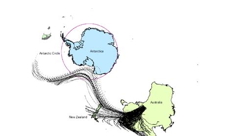A Noaa Hysplit Model Matrix Forward Trajectory Analysis From Dust