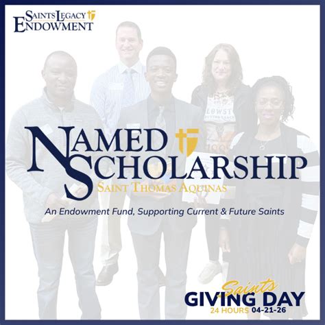 Named Scholarships An Endowment Fund Post Details