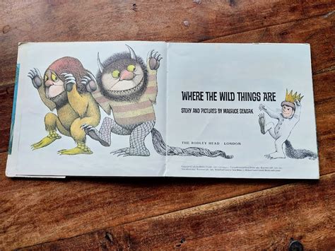 Where The Wild Things Are By Maurice Sendak Good Hardcover 1983 New