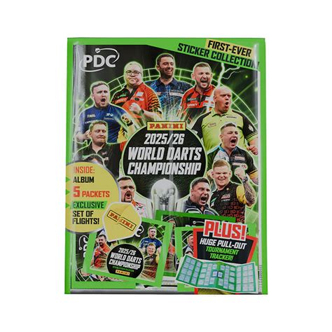 Panini Pdc 2026 World Darts Sticker Starter Pack The Darts Lounge