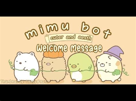 How To Make Greet Msg With Mimu In 5 MinsGreet Msg With MimuMimu Discord Bot Tutorials