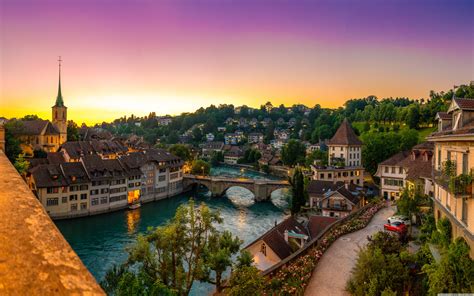 European City 4k Uhd Wallpaper For Ultrahd Desktop And Tv Widescreen