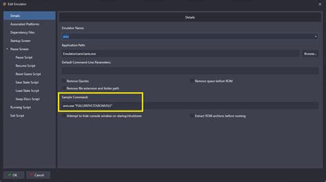 Fixing Command Line Parameters In Launchbox Emulation Launchbox