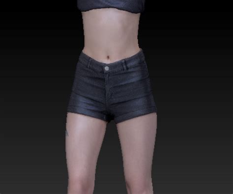 Artstation Sexy Redhead Lady Posing 99 Game Assets