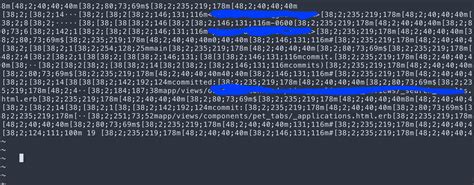 Command Line Interface Git Opens Editor With Ansi Escape Characters Stack Overflow