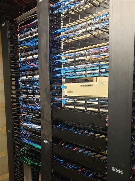 Cabling Before And After Photos The Navicon Group Transforming Technology