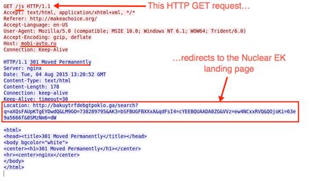 Nuclear EK Traffic Patterns In August 2015 SANS ISC