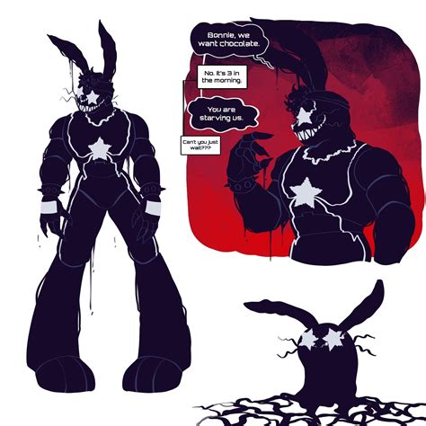 Stain🔪 I Cannot Get Over Venom Bonnie Its Consumed My Brainnnn Glamrockbonnie Bonniefnaf