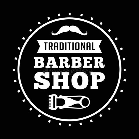 Barber Shop Quote Y Refrán Buenos Para La Impresión Ilustración Del