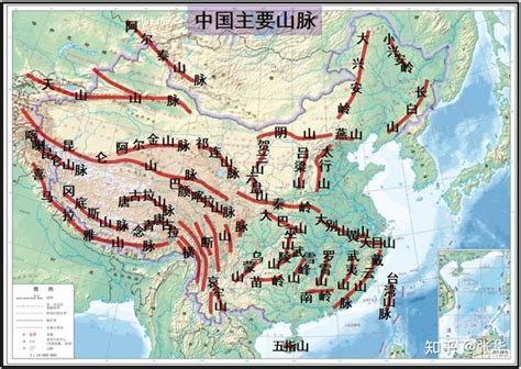 盘点 中国35条主要山脉和317座山峰 知乎