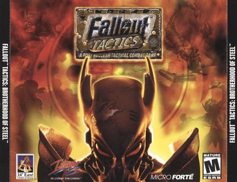Fallout Tactics Brotherhood Of Steel 2001 Box Cover Art Mobygames