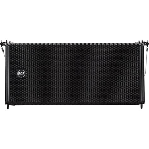 rcf hdl 6a active line array module 1400 w 2 way amplification
