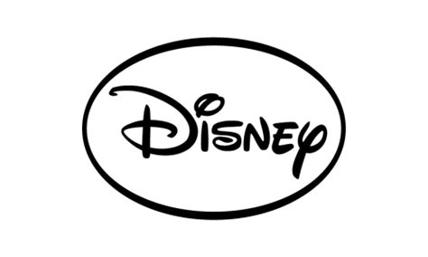 Disney Logo Black And White
