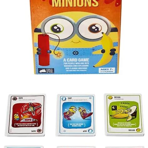 Exploding Minions Board Game Supply