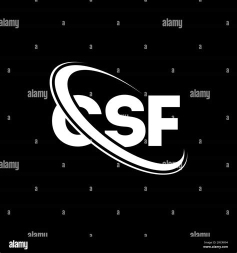 Csf Logo Csf Letter Csf Letter Logo Design Initials Csf Logo Linked