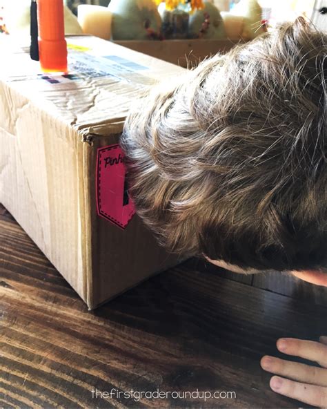 Pinhole Light Box STEM Challenge For First Grade The First Grade Roundup