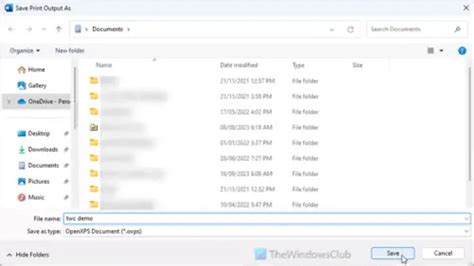 How To Print To The Microsoft XPS Document Writer In Windows PC
