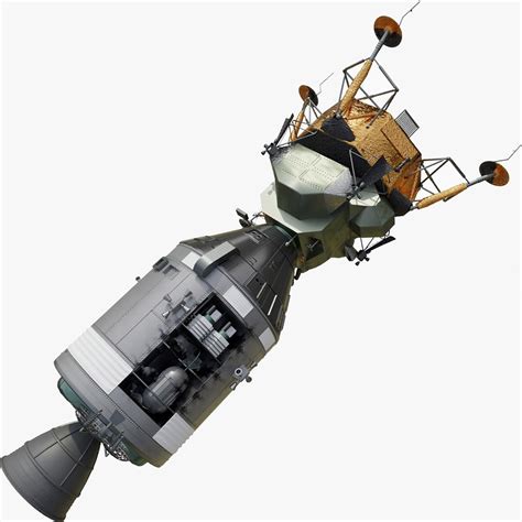 3d Model Apollo 13 Service Lunar