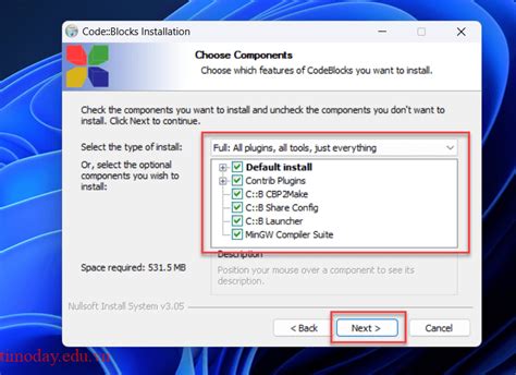bài 3 hướng dẫn tải và cài đặt codeblock tìm ở đây