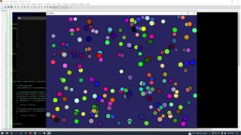 sfml bouncing balls youtube
