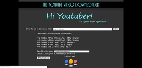 Github Akshayraghavyoutubedownloader A Python Flask Based Web App