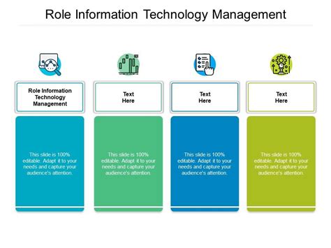 Role Information Technology Management Ppt Powerpoint Presentation Professional Cpb