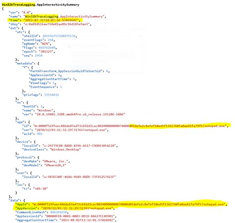 Deep Dive Into Windows Diagnostic Data And Telemetry Eventtranscriptdb Part 1 Abhirams Blog