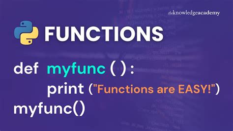 Python Functions Made Easy Python Functions Tutorial For Absolute Beginners Youtube