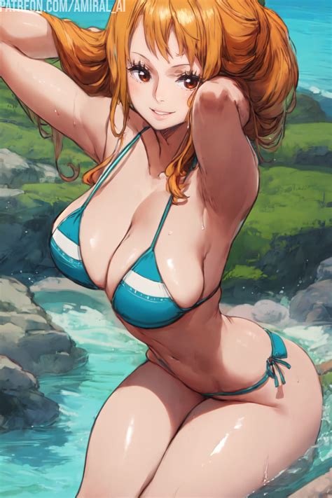 Rule 34 1girls Ai Generated Amiral Ai Armpits Bikini Cutesexyrobutts Style Female Female