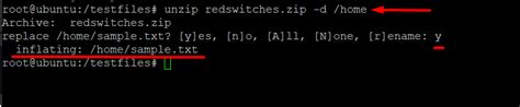 Step Guide To Use Unzip Command In Linux