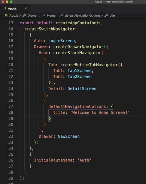 Manejo del montaje y desmontaje de rutas de navegación en React Native