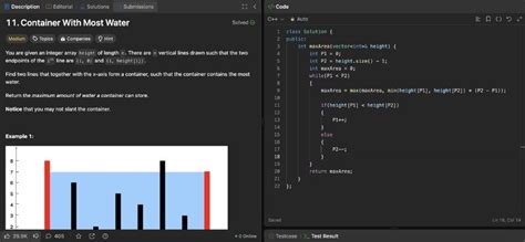 50daysofcode Containerwithmostwater 50days Leetcodechallenge