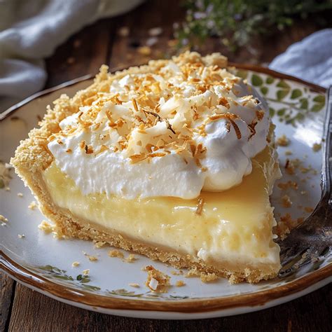 Why Creamy Coconut Lemon Pie Is Irresistible