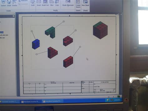 H Diaz Introduction To Engineering Design Combinations Cube Packaging And Inventor