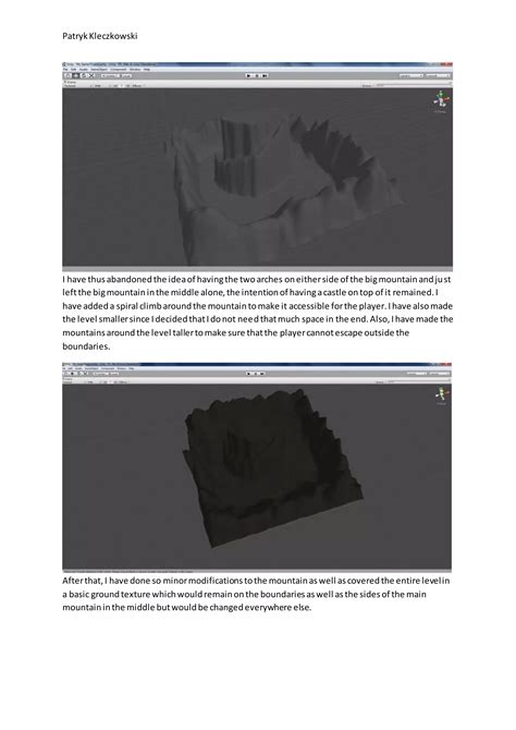 3d Game Engine Workflow Docx Climbing Extreme Sports