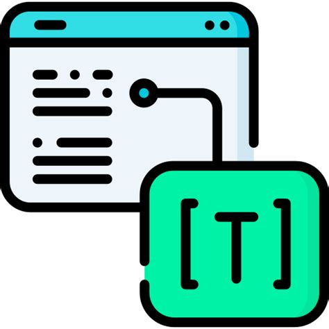 Text Editor Special Lineal Color Icon